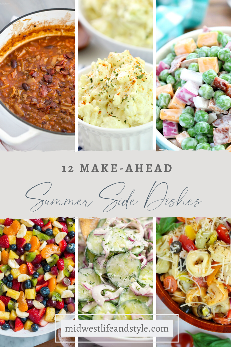 Make-Ahead Summer Side Dishes - Midwest Life and Style Blog