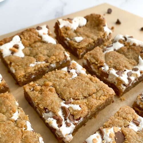 Insanely Easy and Gooey S'mores Cookie Bars - Midwest Life and Style Blog