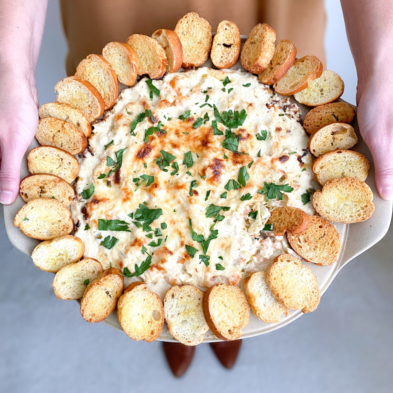The Best Bubbly Cheesy Shrimp Dip - Midwest Life and Style Blog