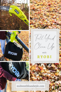 Fall Yard Clean Up With RYOBI - Midwest Life and Style Blog