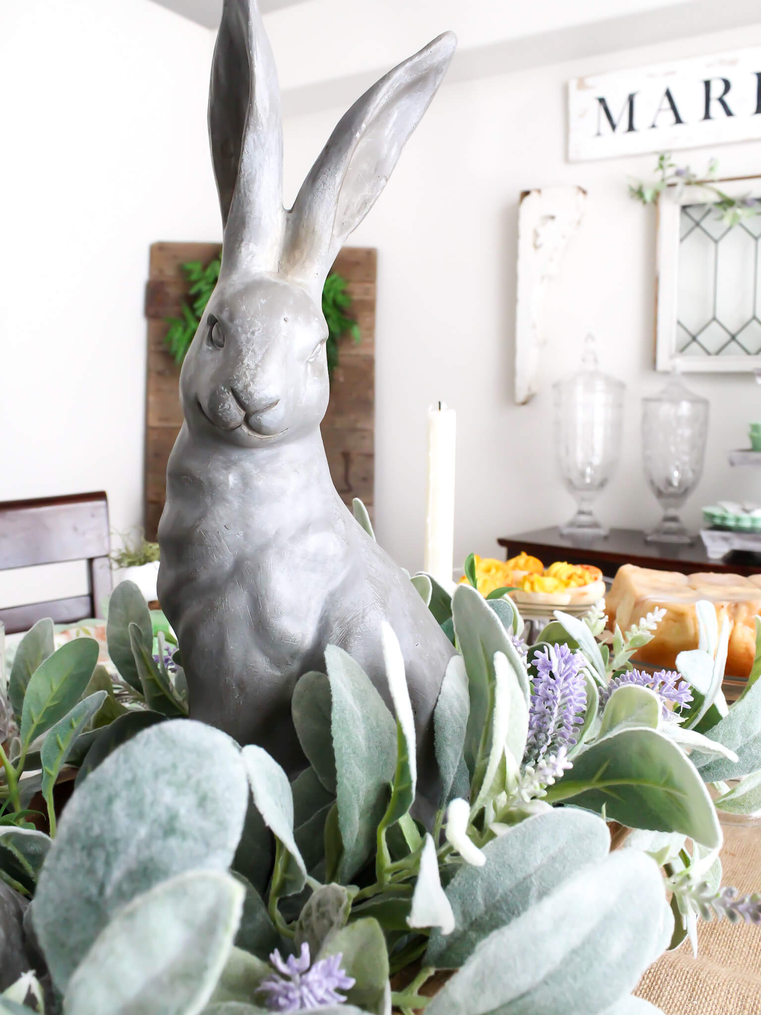 Hop into Easter: How to Style a Charming Tablescape with Jadeite and ...