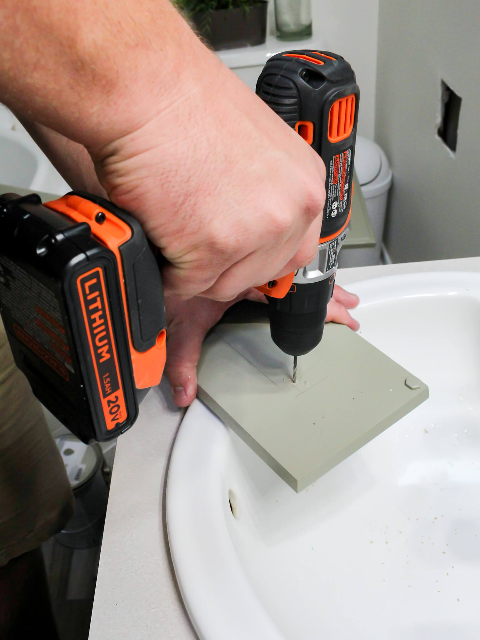 Easy DIY Bathroom Vanity Makeover - Midwest Life and Style Blog
