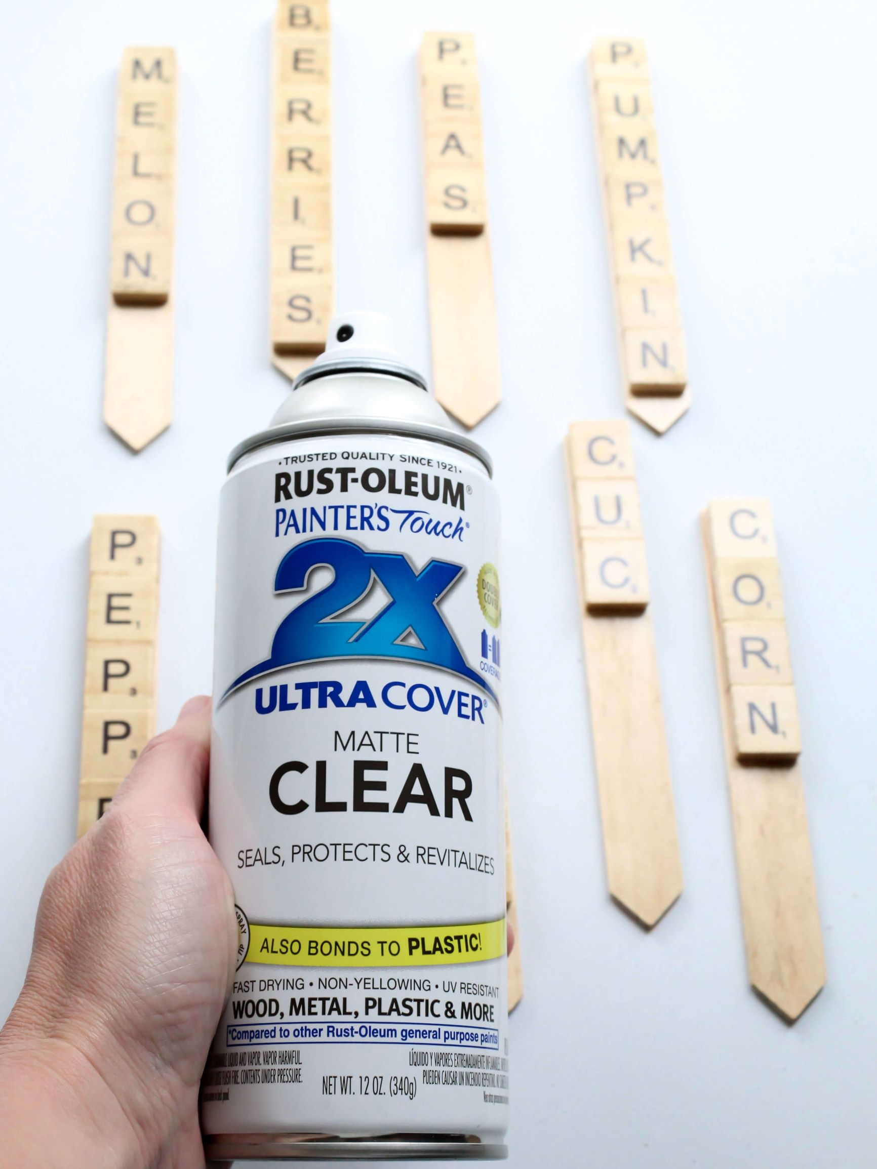 Quick And Easy DIY Garden Markers - Midwest Life and Style Blog