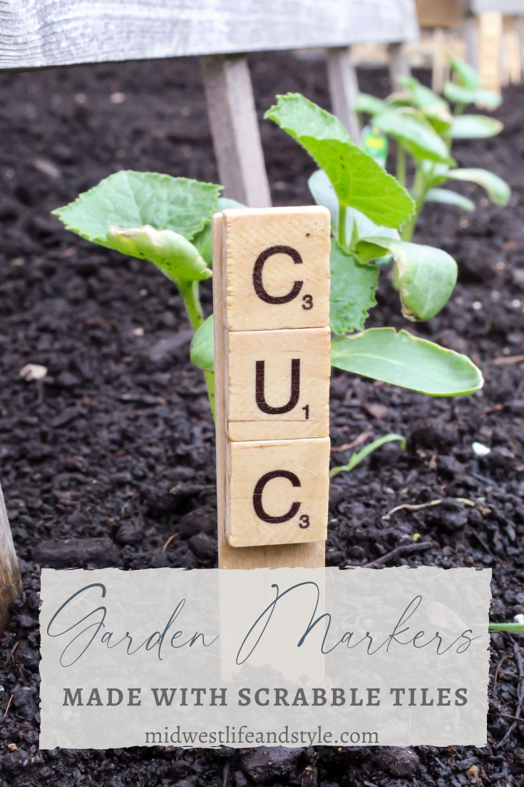 Quick And Easy DIY Garden Markers - Midwest Life and Style Blog