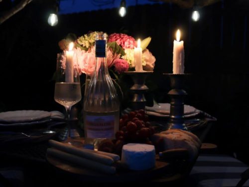 How To Style A Romantic Outdoor Table for Two - Midwest Life and Style Blog