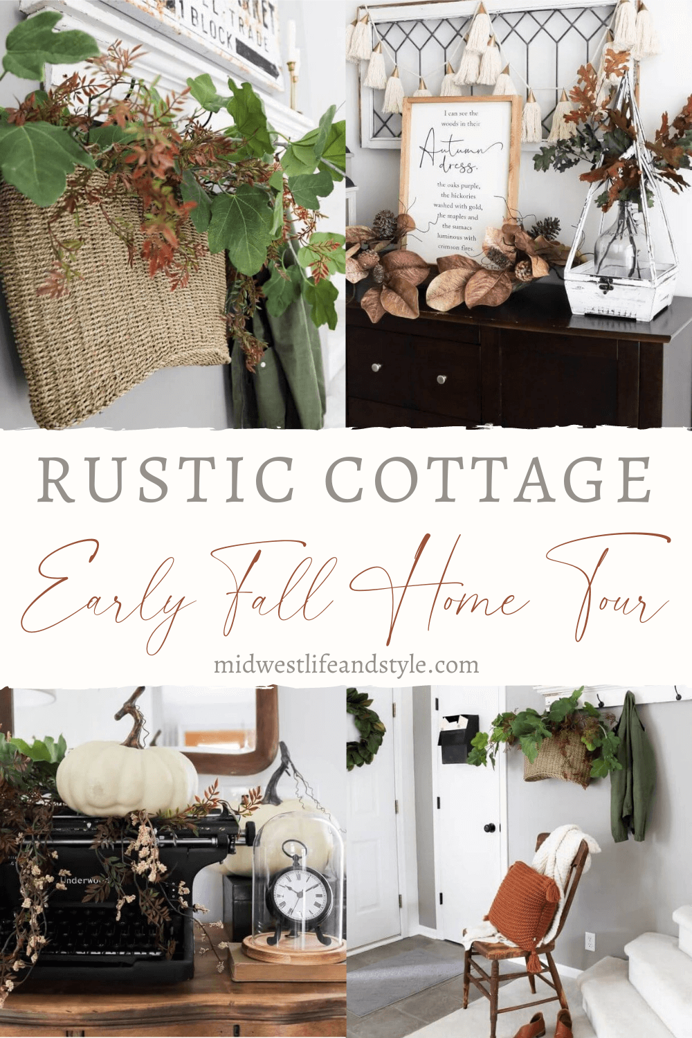 Easy and Rustic Early Fall Decor Inspiration - Midwest Life and Style Blog
