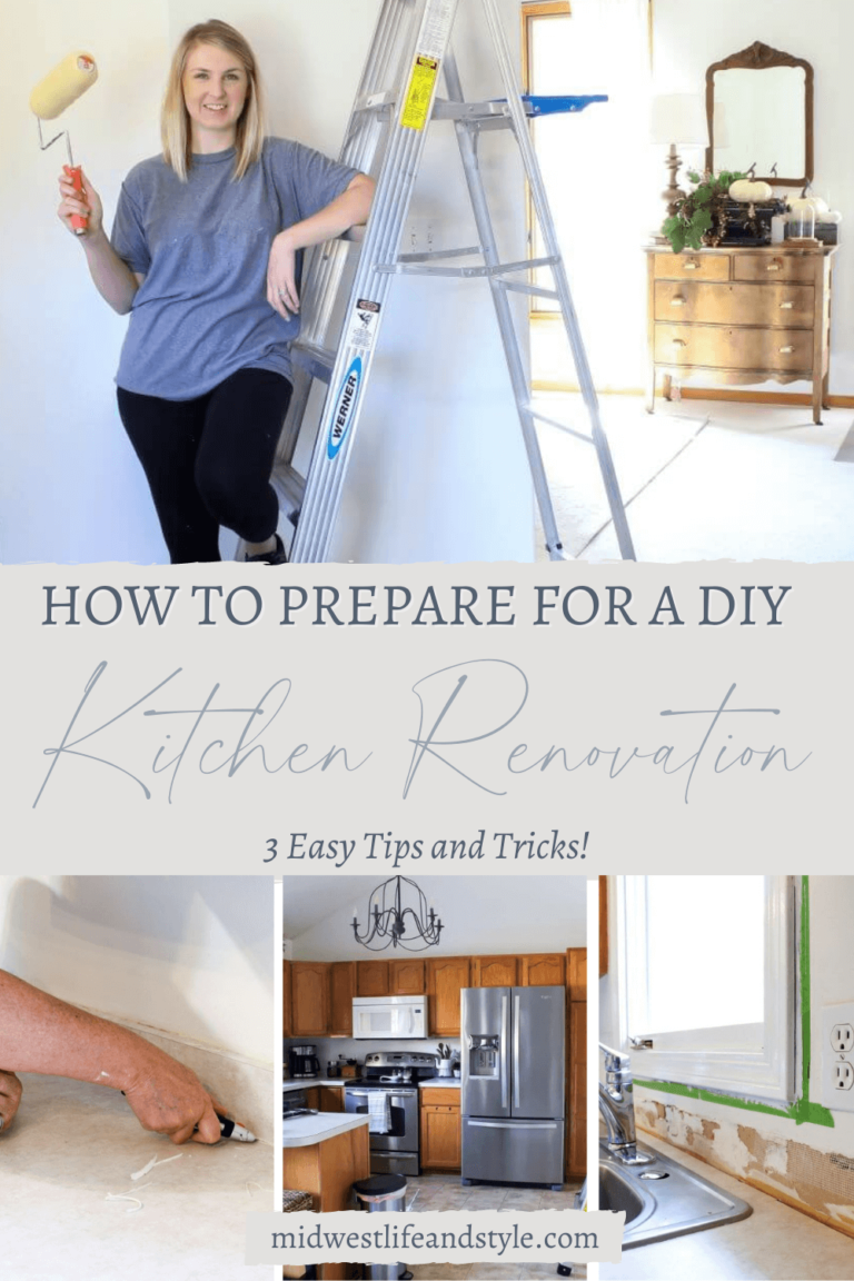 How To Prepare Your Kitchen For A DIY Renovation - Midwest Life and ...