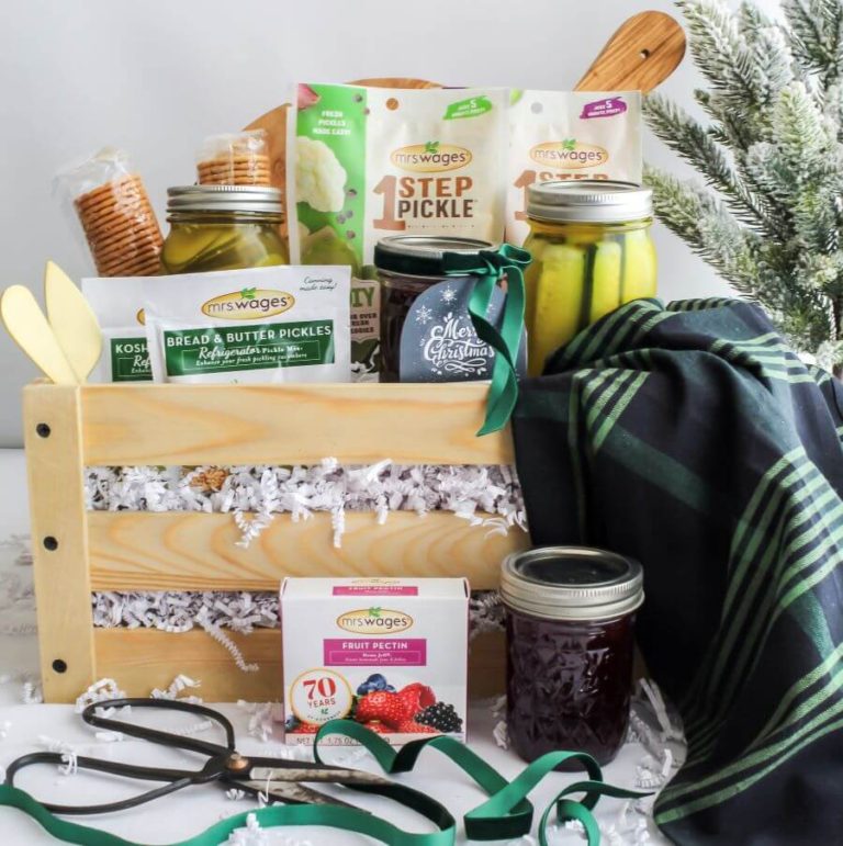 Create A Unique Christmas Gift Basket With Home Canned Foods - Midwest ...