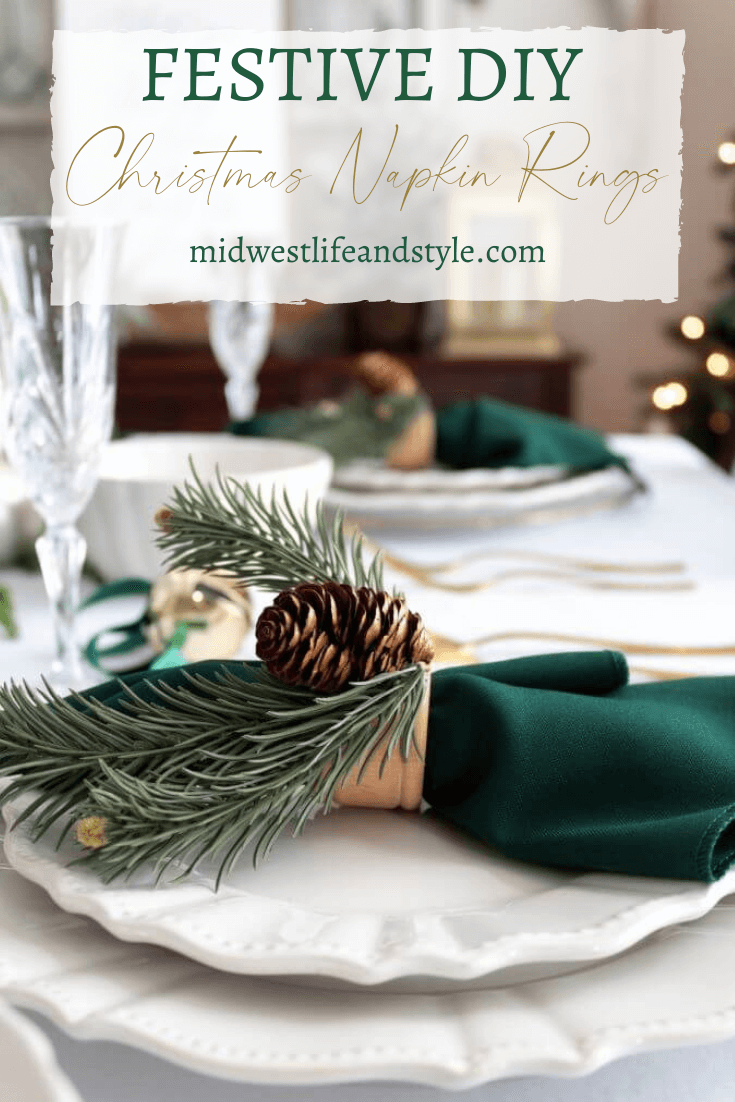 Beautiful And Diy Festive Christmas Napkin Rings In Under 10 Minutes