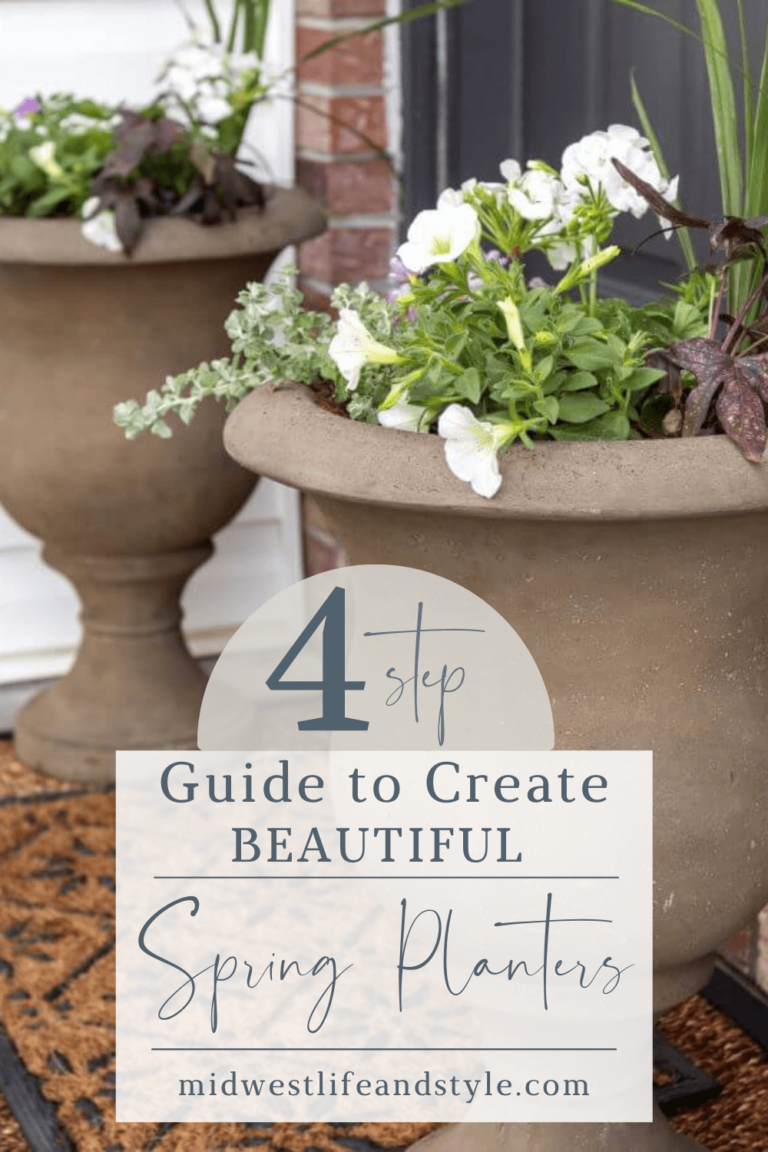 How To Create Beautiful Spring Planters In 4 Easy Steps - Midwest Life ...