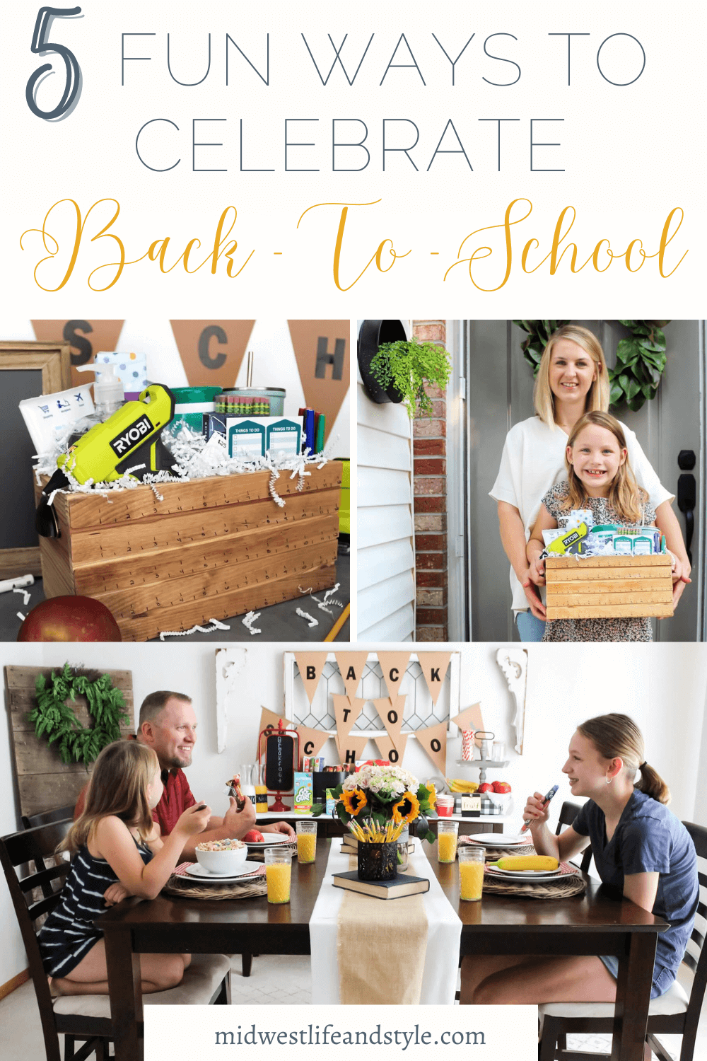 5 Fun Ways To Celebrate The New School Year - Midwest Life and Style Blog
