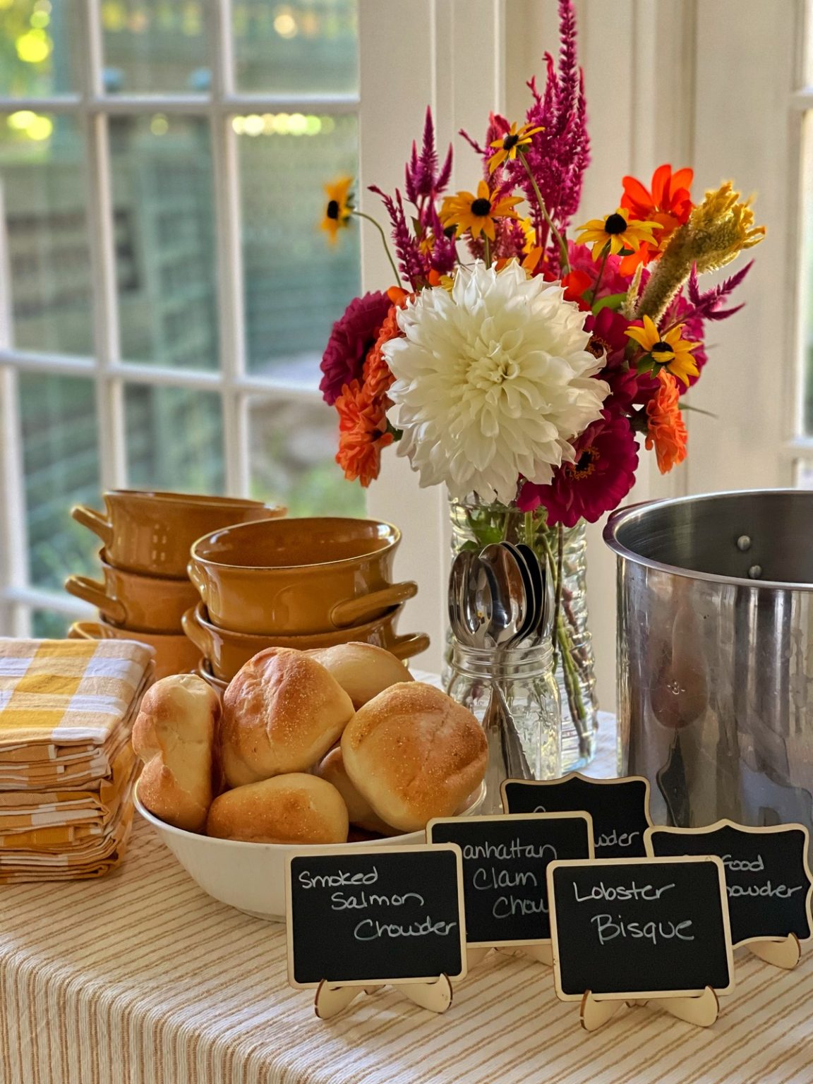 How To Style A Coastal Tablescape For Fall - Midwest Life and Style Blog