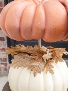 How to Make a Stacked Pumpkin Topiary - Midwest Life and Style Blog
