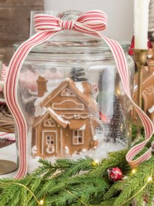 How To Make A Gingerbread Snow Globe Centerpiece - Midwest Life and ...