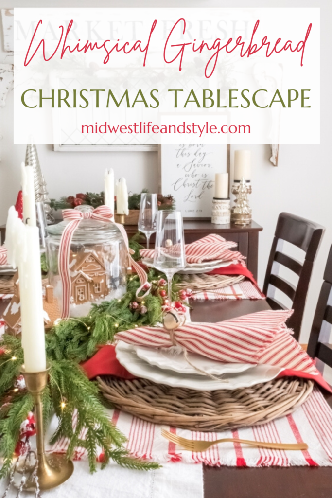 How to Style a Whimsical Gingerbread Holiday Tablescape - Midwest Life ...