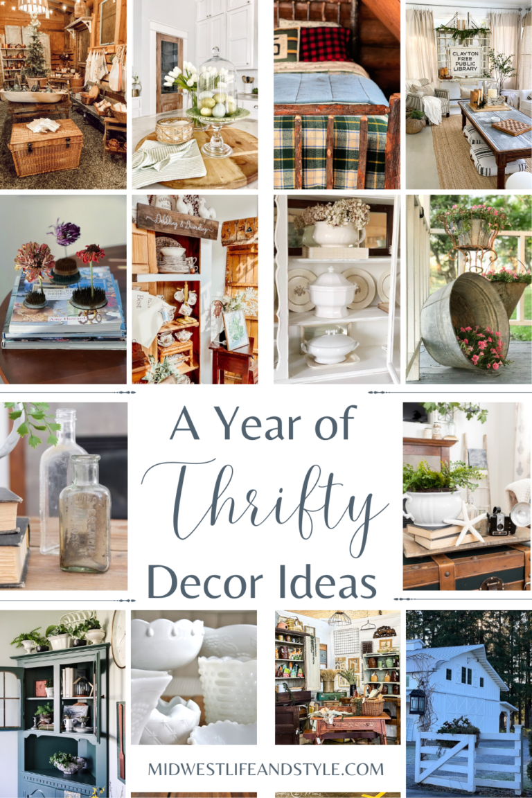 A Year Of Thrifty Decorating Tips And Ideas - Midwest Life and Style Blog