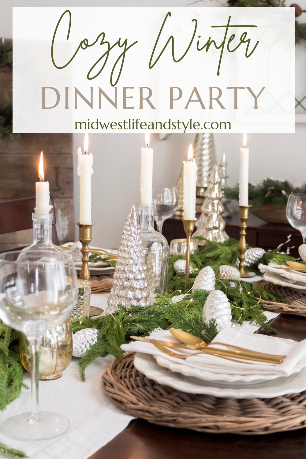 How to Set a Table for a Cozy Winter Dinner Party - Midwest Life and ...