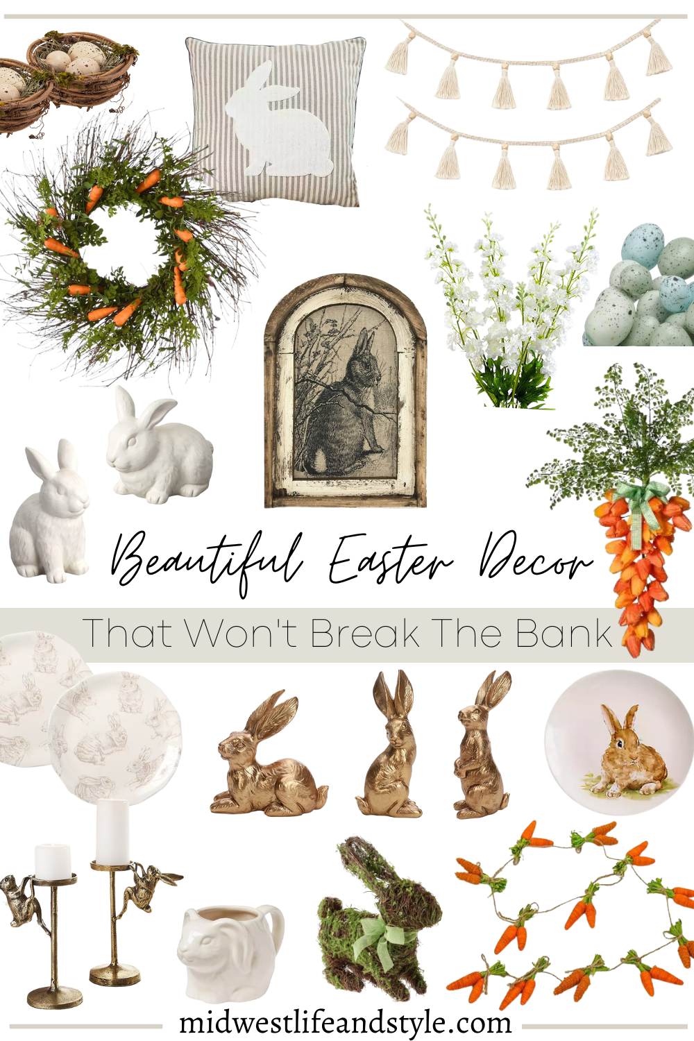Beautiful Easter Decor That Won't Break The Bank - Midwest Life and ...