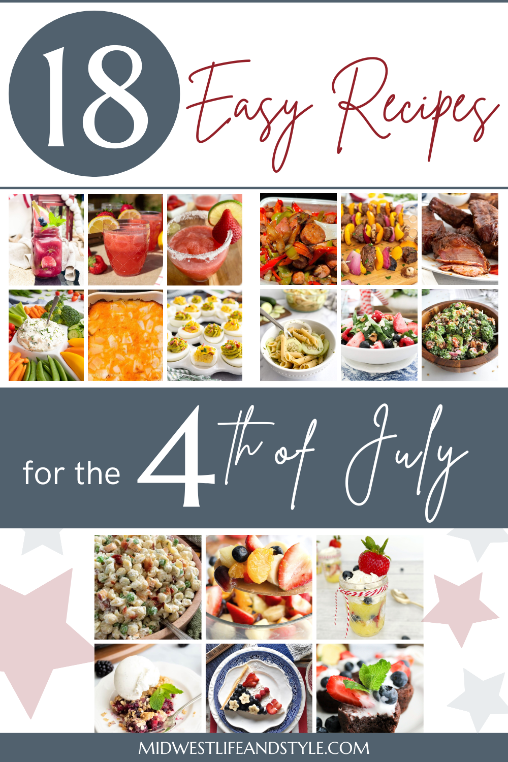 18 Easy Recipes for Your Fourth of July Cookout - Midwest Life and ...