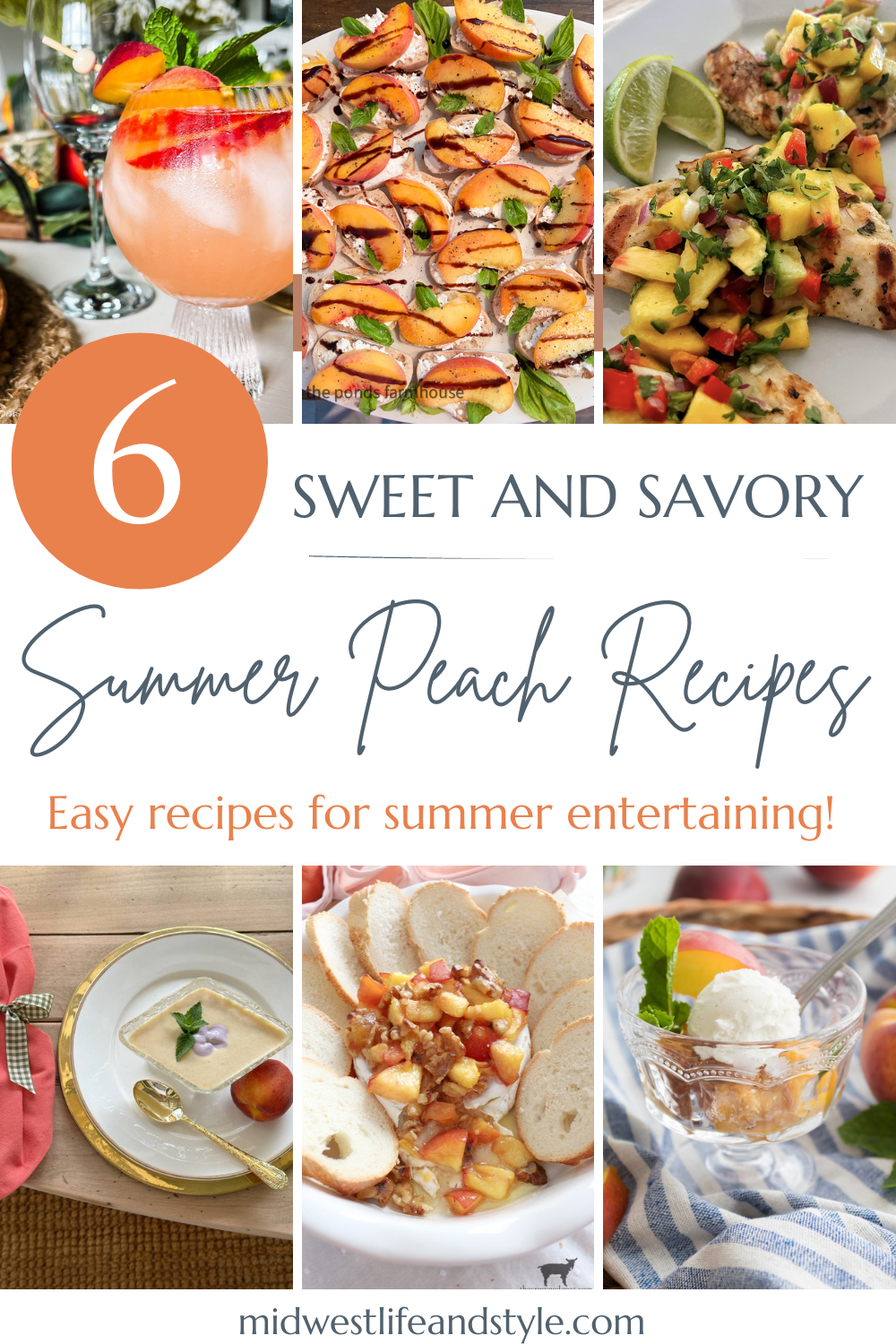 6 Amazing Sweet and Savory Peach Recipes For Summer - Midwest Life and ...