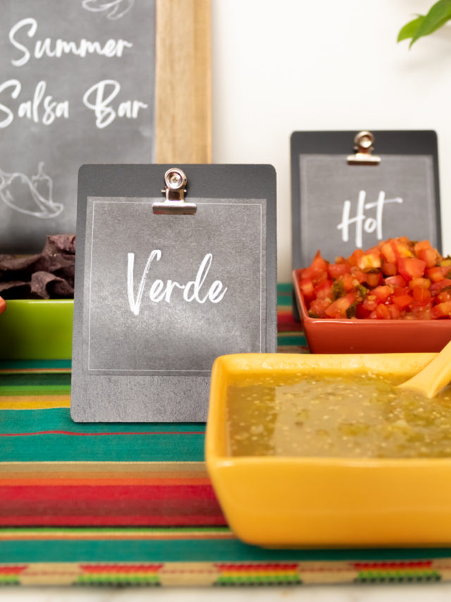 How To Create The Ultimate Summer Salsa Bar - Midwest Life and Style Blog