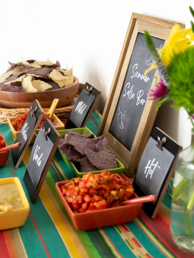 How To Create The Ultimate Summer Salsa Bar - Midwest Life and Style Blog