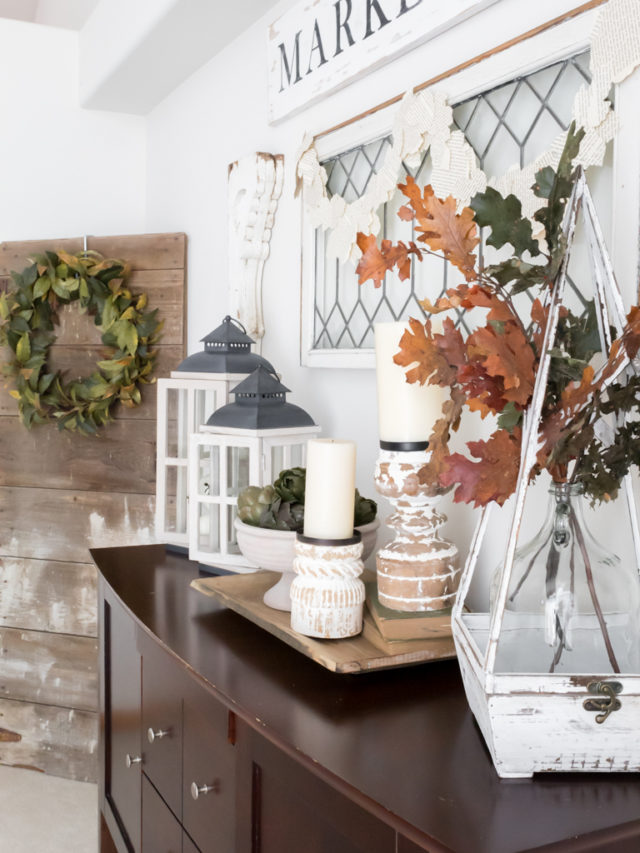 How to Create a Rustic and Welcoming Entryway for Fall - Midwest Life ...