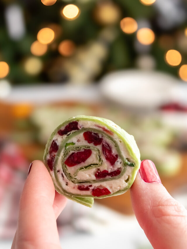 Quick and Festive Cranberry and Feta Christmas Pinwheels - Midwest Life ...