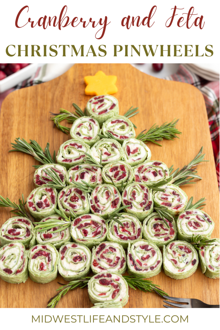 Quick And Festive Cranberry And Feta Christmas Pinwheels - Midwest Life ...