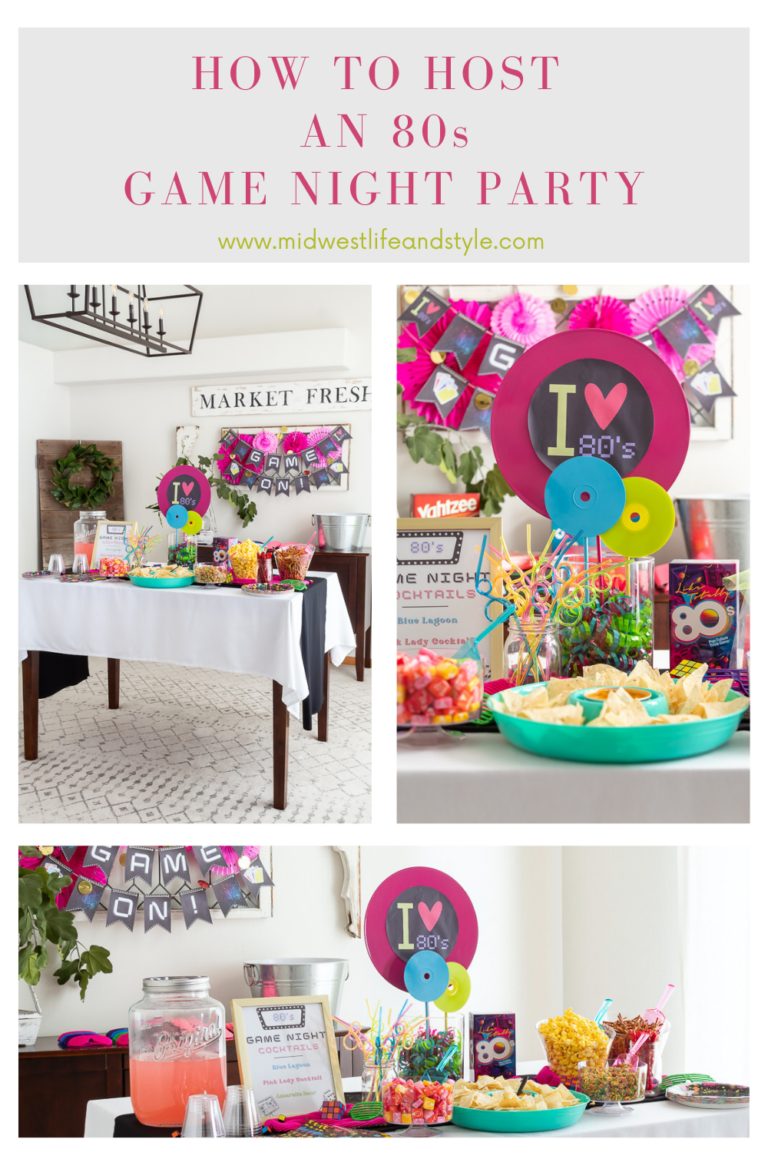 How to Host an Epic 80s-Themed Game Night for Adults - Midwest Life and ...