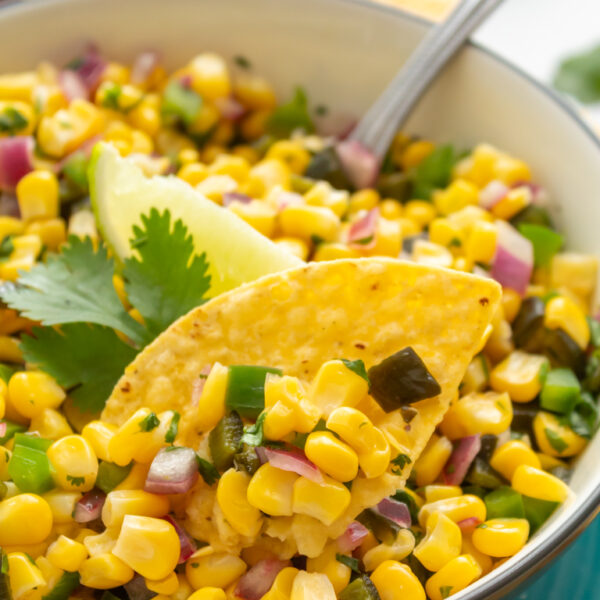 Quick and Easy Roasted Chili Corn Salsa (Just Like Chipotle!) - Midwest ...