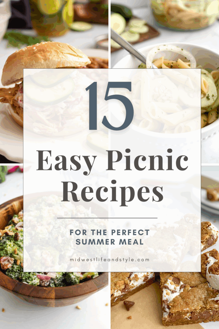15 Summer Picnic Menu Ideas That Are Perfect for Sharing - Midwest Life ...